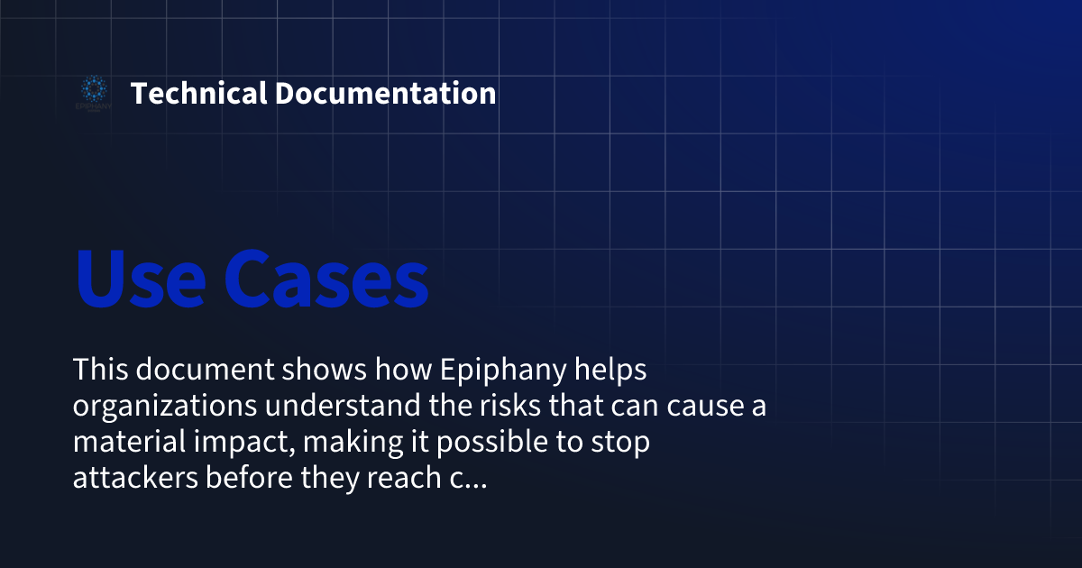 Use Cases | Technical Documentation