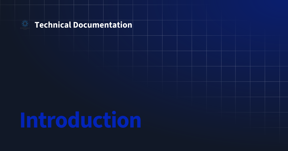 Introduction | Technical Documentation