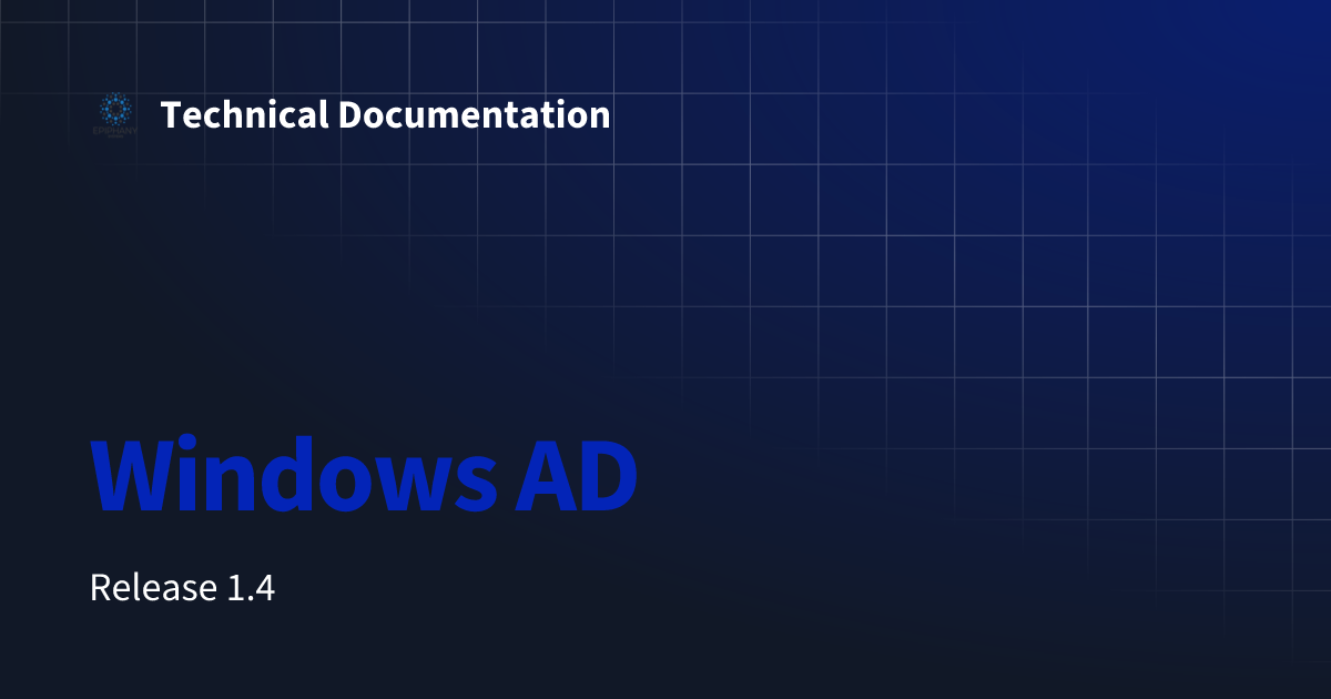Windows AD | Technical Documentation