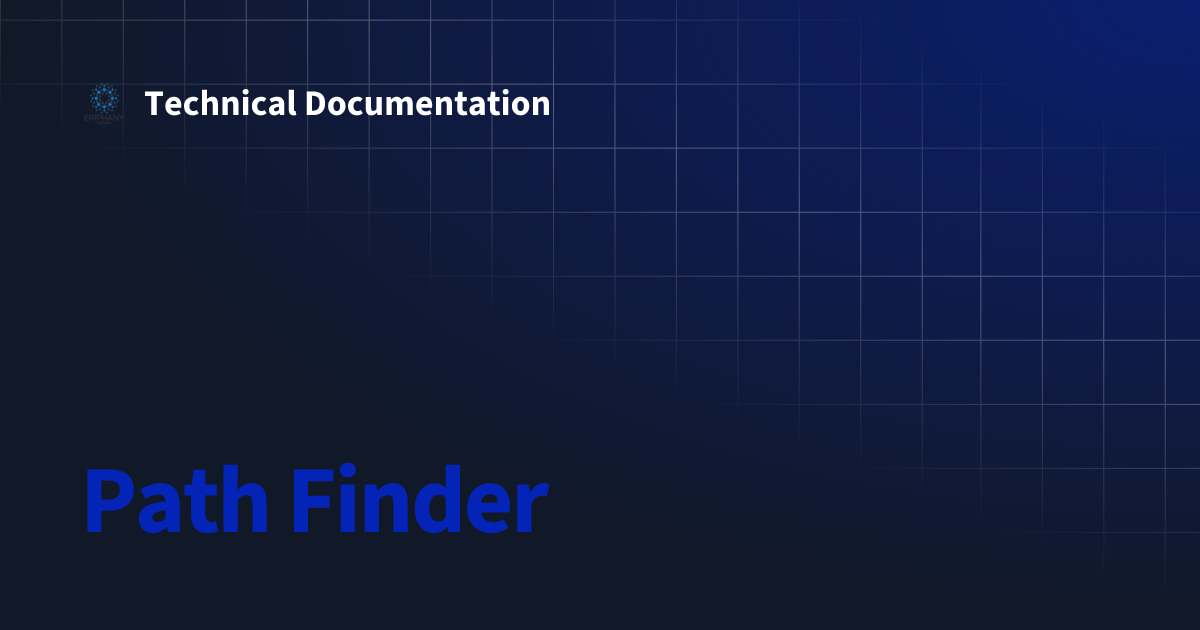 Path Finder | Technical Documentation