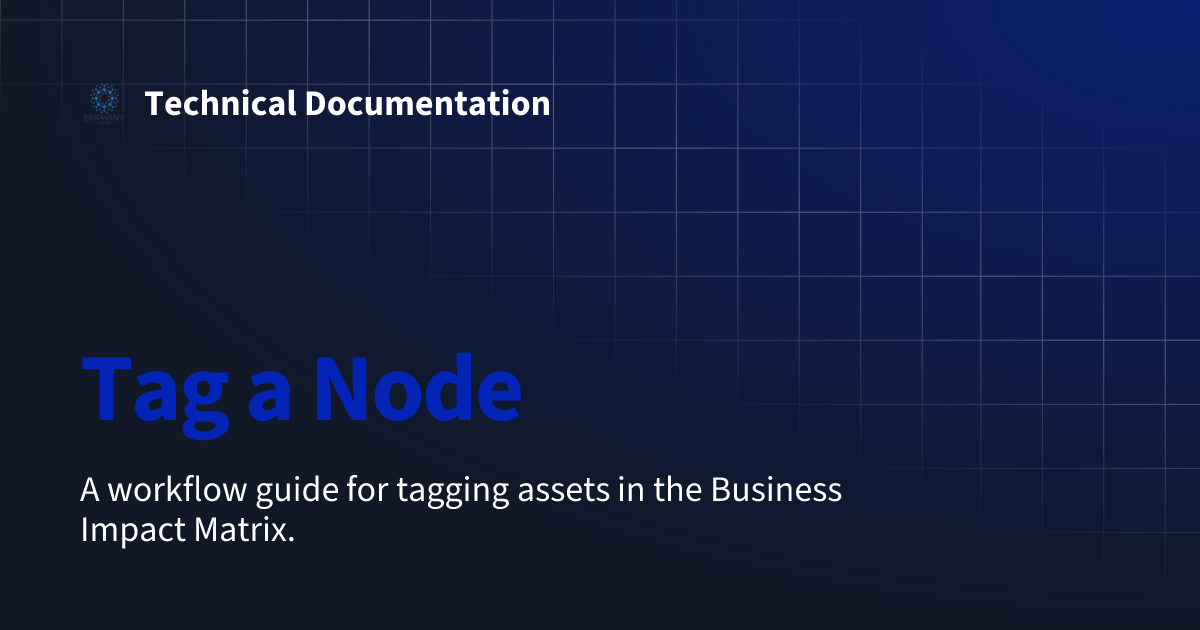 Tag a Node | Technical Documentation
